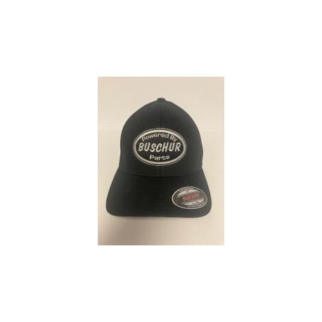 Buschur's Black Flex-Fit Hat - Buschurs LLC