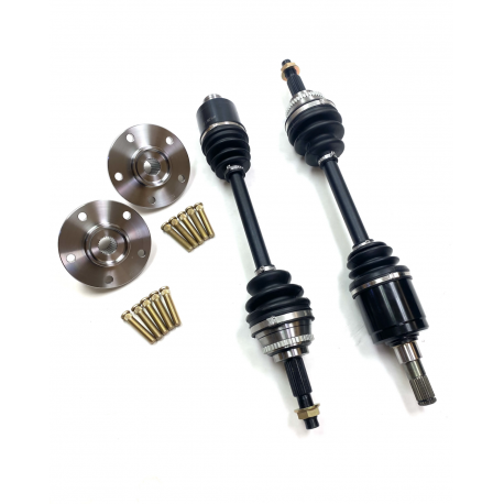 1995-1999 2G DSM AWD Front Level 5 Axle/Hub Kit (Pair)